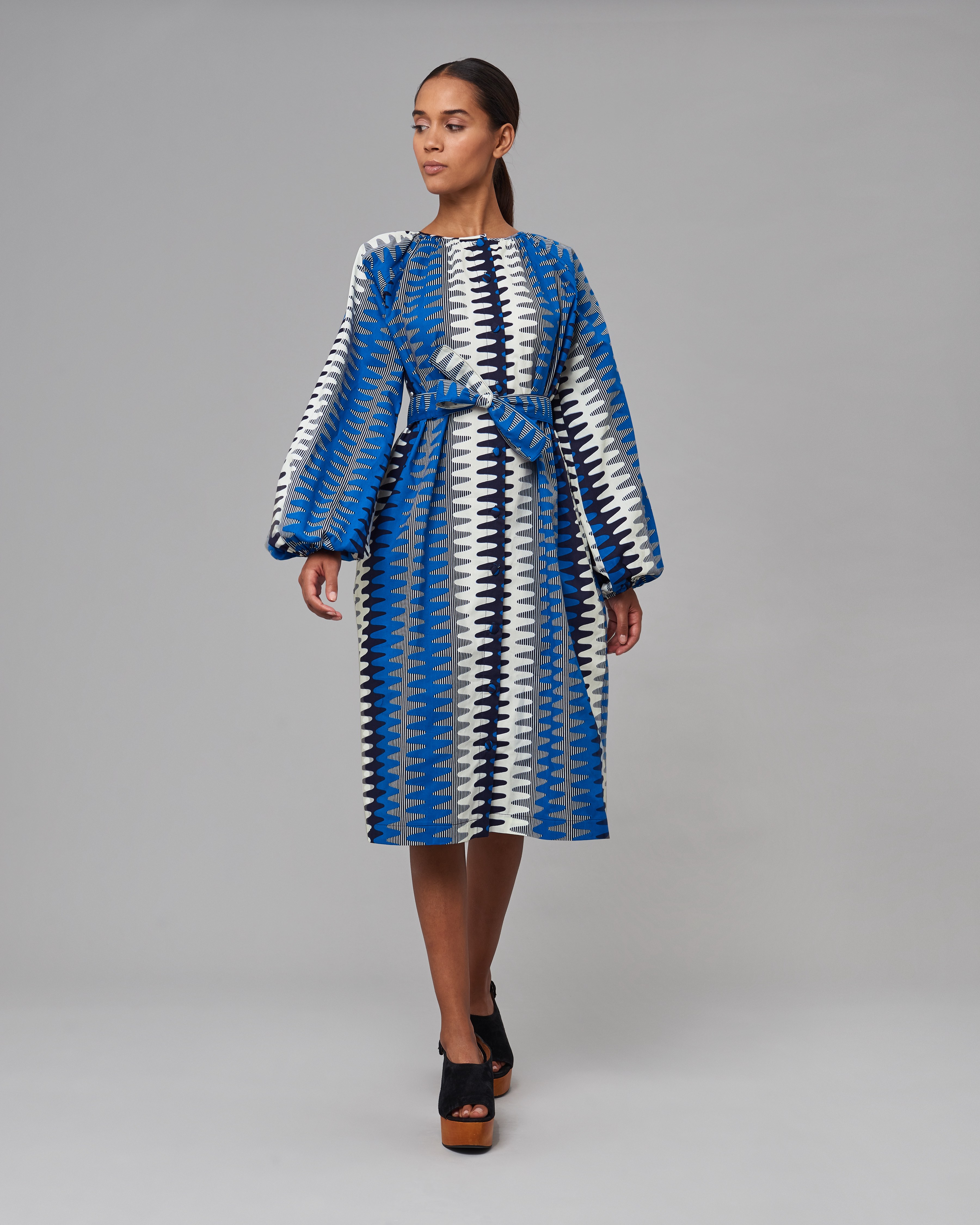 Dress with buttons (short) - Mrs. Jacobs